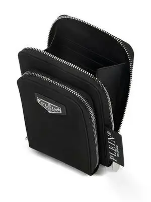 Philipp Plein Zipped Smartphone Messenger Bag