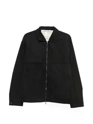 A KIND OF GUISE Embu Patch Pocket Zip Jacket - Black