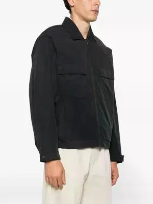 A KIND OF GUISE Embu Patch Pocket Zip Jacket - Black