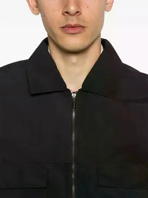 A KIND OF GUISE Embu Patch Pocket Zip Jacket - Black