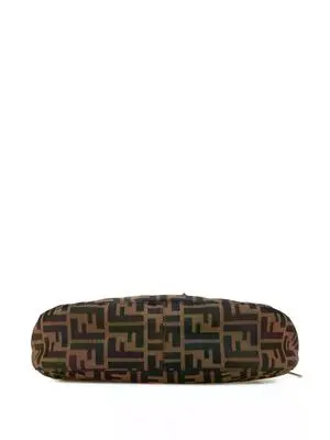Fendi 2000-2010 Zucca Canvas Shoulder Bag