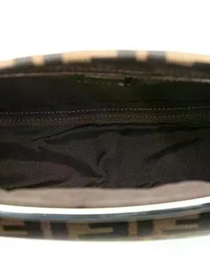 Fendi 2000-2010 Zucca Canvas Shoulder Bag