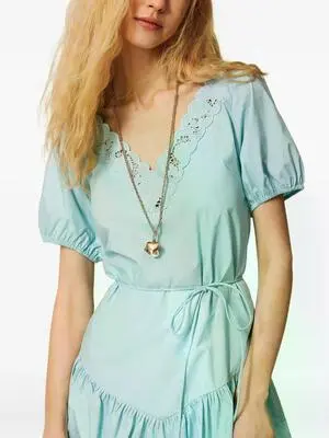 TWINSET Embroidered Midi Dress