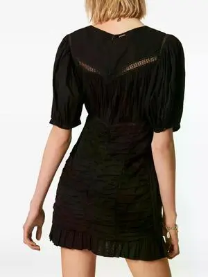 TWINSET Gathered Mini Dress