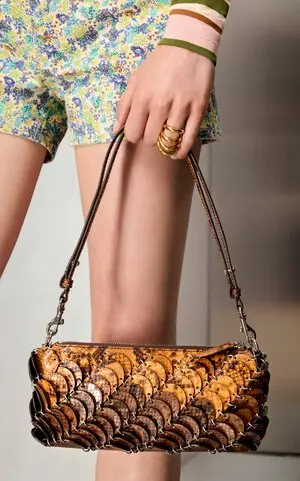 Rabanne Paco Mini Baguette Bag - Multi