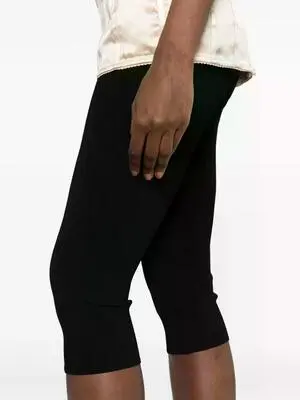 Magda Butrym Ribbed Capri-length Trousers