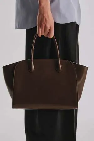THE ROW Marlo 12 Bag - Deep Brown