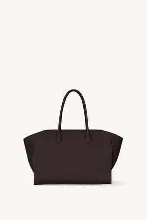 THE ROW Marlo 14 Tote Bag Walnut Shadow