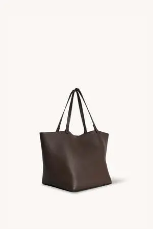 THE ROW Park Tote Three Bag - Deep Brown