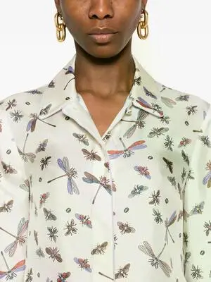 Gucci Dragonfly Print Shirt