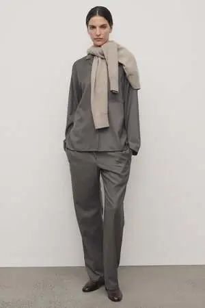 THE ROW Kenan Pant - Cedar Brown