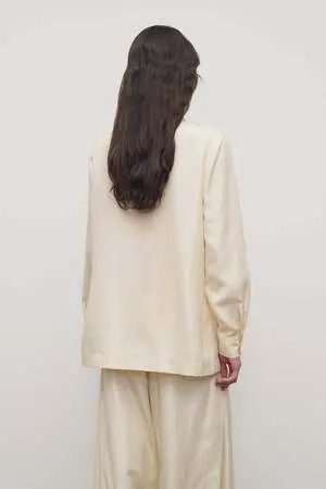 THE ROW Lucetta Shirt - Vanilla