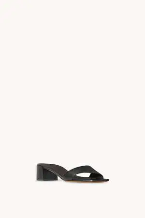 THE ROW Slides - Black