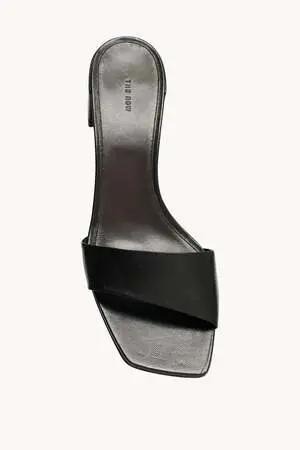 THE ROW Slides - Black