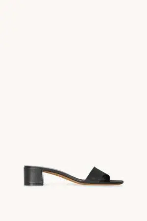 THE ROW Slides Black