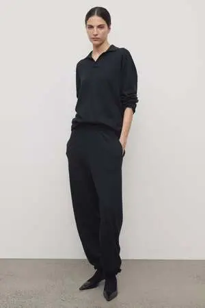 THE ROW Nadir Pant - Black