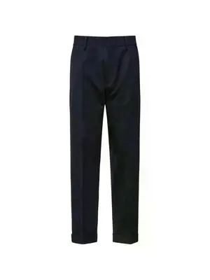 Dsquared2 Cuffed Trousers - Blue