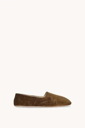 THE ROW Ponti Slipper - Moss