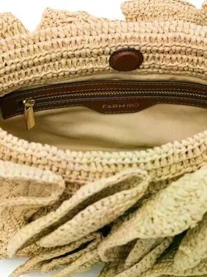 Farm Rio Raffia Shoulder Bag - Neutrals