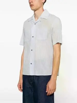 CARTER YOUNG Pocket Seersucker Shirt