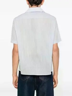 CARTER YOUNG Pocket Seersucker Shirt