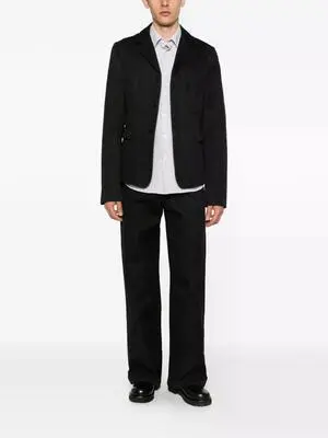 RIER Straight-leg Trousers - Black