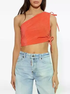 Balmain One-shoulder Tie Top