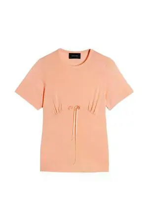 Simone Rocha Gathered Bust Bow T-shirt