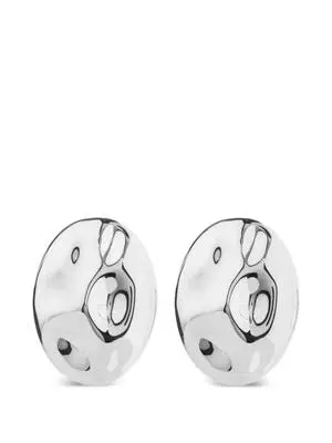 Federica Tosi Rock Stud Earrings - Silver