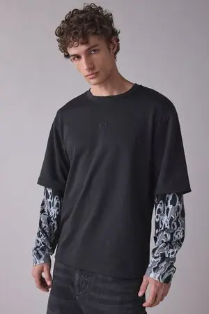 Oakley Bubble Ellipse Logo Double Layer Tee
