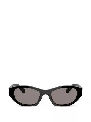 Miu Miu Geometric-frame Sunglasses - Black