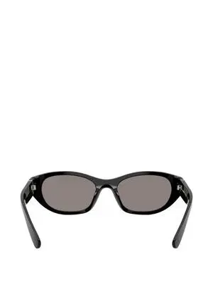 Miu Miu Geometric-frame Sunglasses - Black