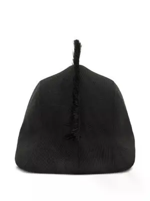 STEPHEN JONES Fringed Flat Brim Cap
