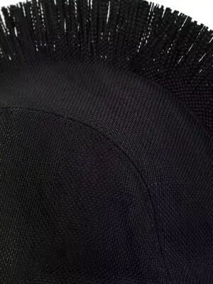 STEPHEN JONES Fringed Flat Brim Cap