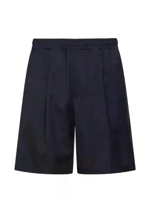 D4.0 Pleat Shorts - Blue