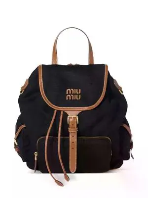 Miu Miu Buckled Backpacks