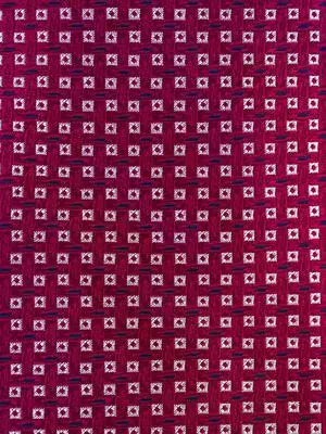 Canali Patterned Neck Tie - Red