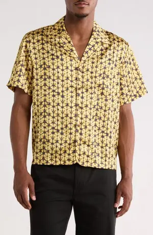RIZORT Fiz Camp Shirt - Yellow