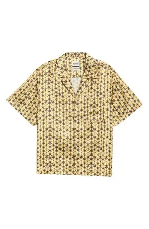 RIZORT Fiz Camp Shirt - Yellow