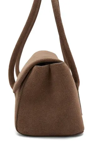 Mango Suede Shoulder Bag