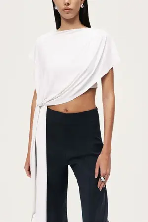 NOCTURNE Tailored Straight-leg Pants - Black