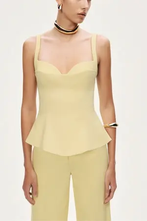 NOCTURNE Strappy Sculpted Bustier