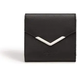 LABANTE LONDON Diana Small Vegan Bifold Purse - Black