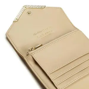 LABANTE LONDON Diana Small Vegan Bifold Purse - Brown