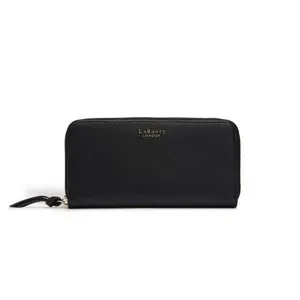 LABANTE LONDON Serene Vegan Zip Around Wallet - Black