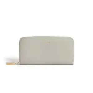 LABANTE LONDON Serene Vegan Zip Around Wallet - Grey