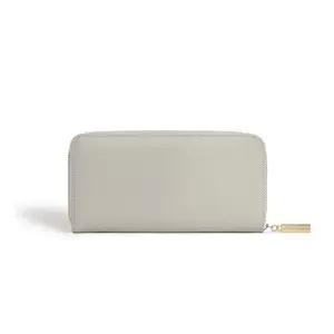 LABANTE LONDON Serene Vegan Zip Around Wallet - Grey