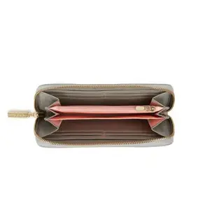 LABANTE LONDON Serene Vegan Zip Around Wallet - Grey