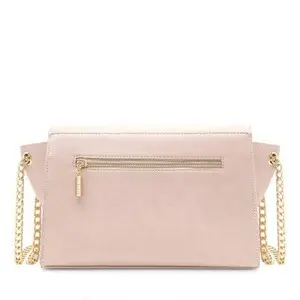 LABANTE LONDON Kensington Quilted Vegan Cross-body Bag - Nude
