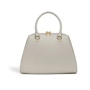 LABANTE LONDON Magnolia Vegan Mini Bowling Bag - Gray